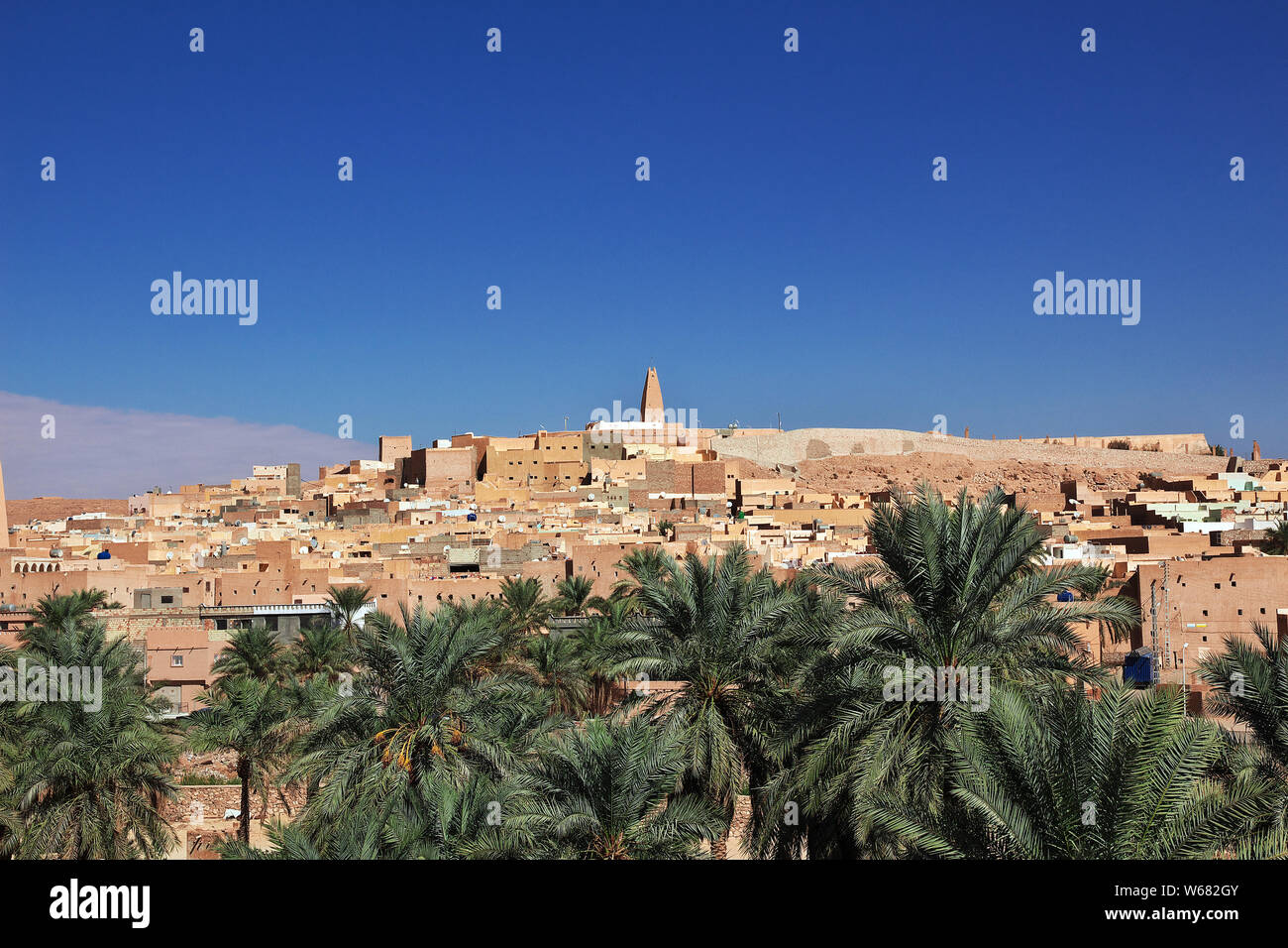 Ghardaia is city in Sahara desert, Algeria Stock Photo - Alamy