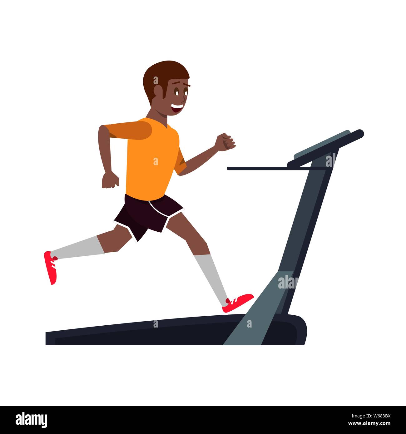 fitness sport excercise lifestyle cartoon Stock Vector Image & Art - Alamy