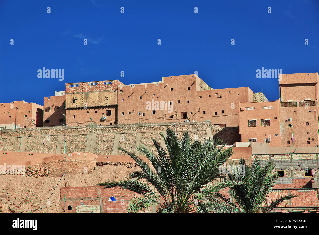 Ghardaia is city in Sahara desert, Algeria Stock Photo - Alamy