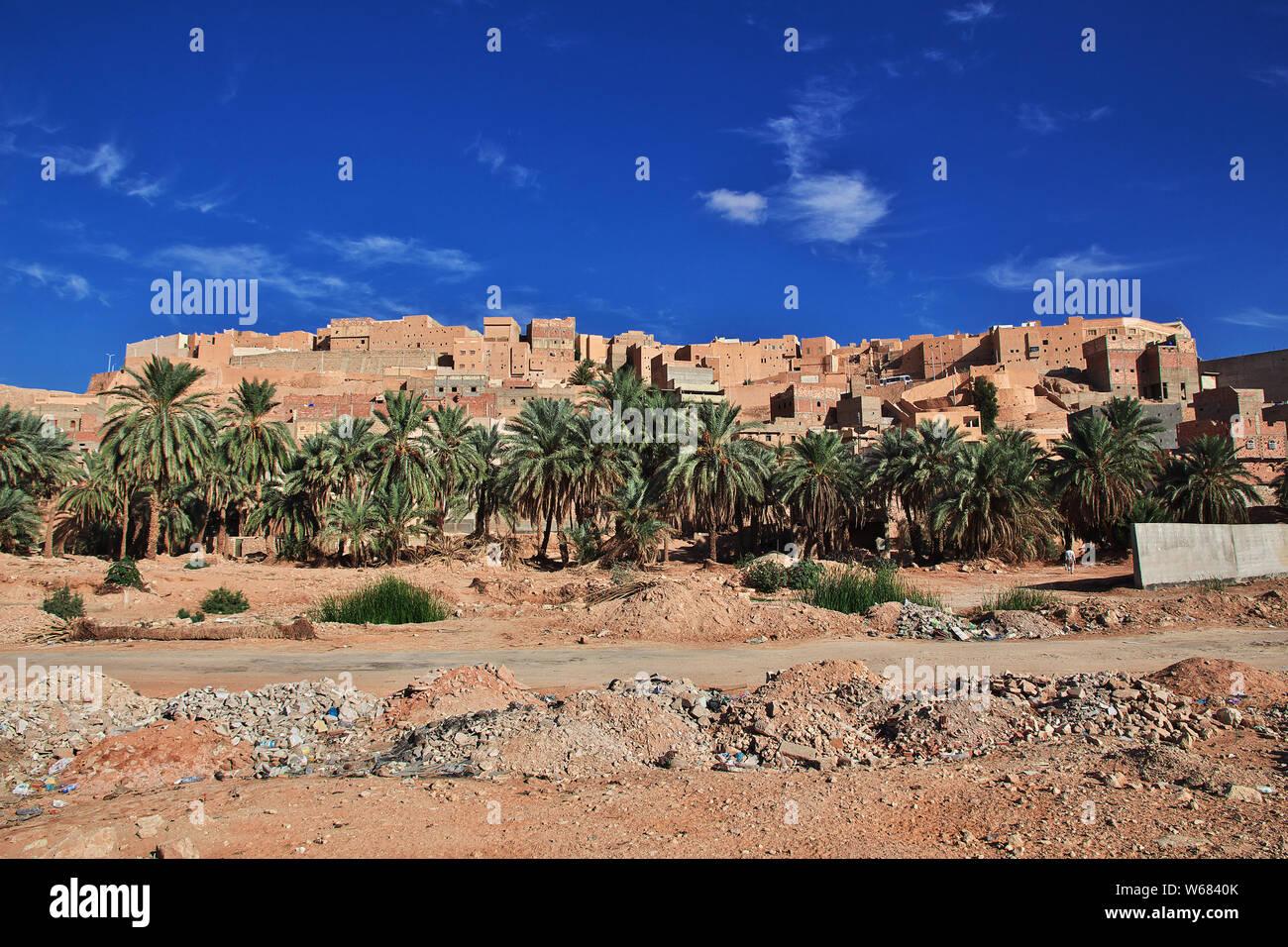 Ghardaia is city in Sahara desert, Algeria Stock Photo - Alamy