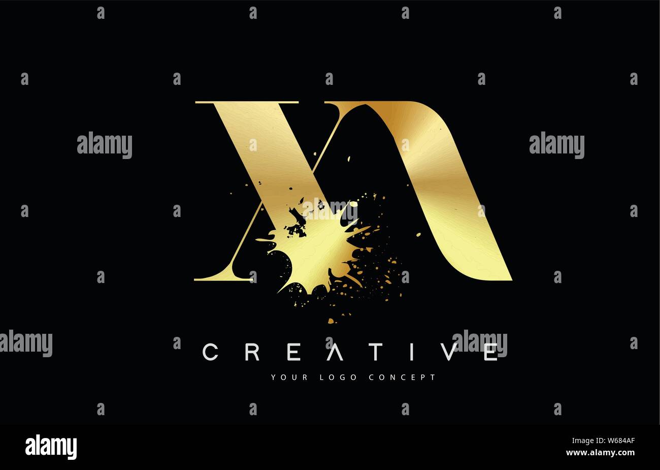 Metal x Stock Vector Images - Alamy