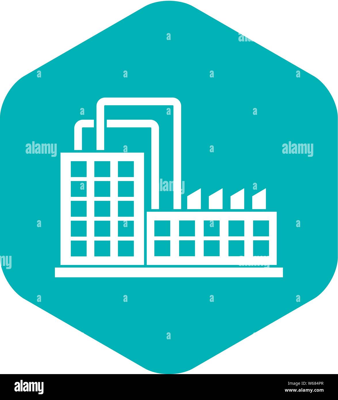 Factory building icon, simple style Stock Vector Image & Art - Alamy