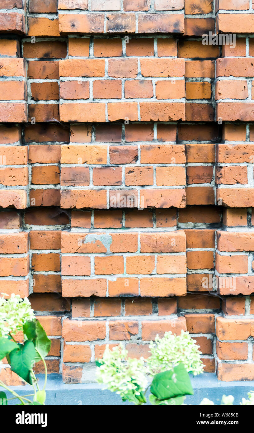 red brick wall Stock Photo - Alamy