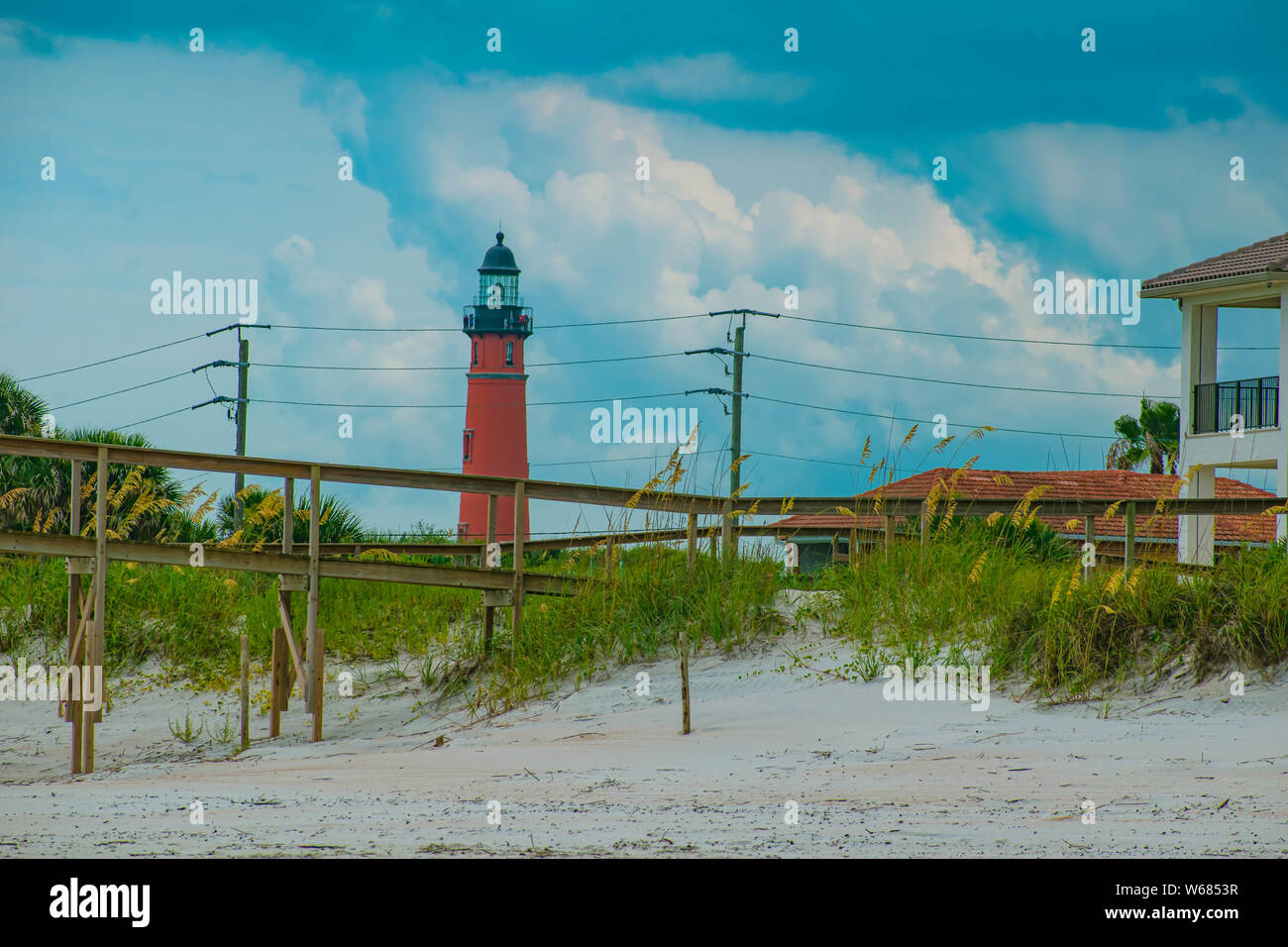 Cocoa beach aerial hi-res stock photography and images - Alamy