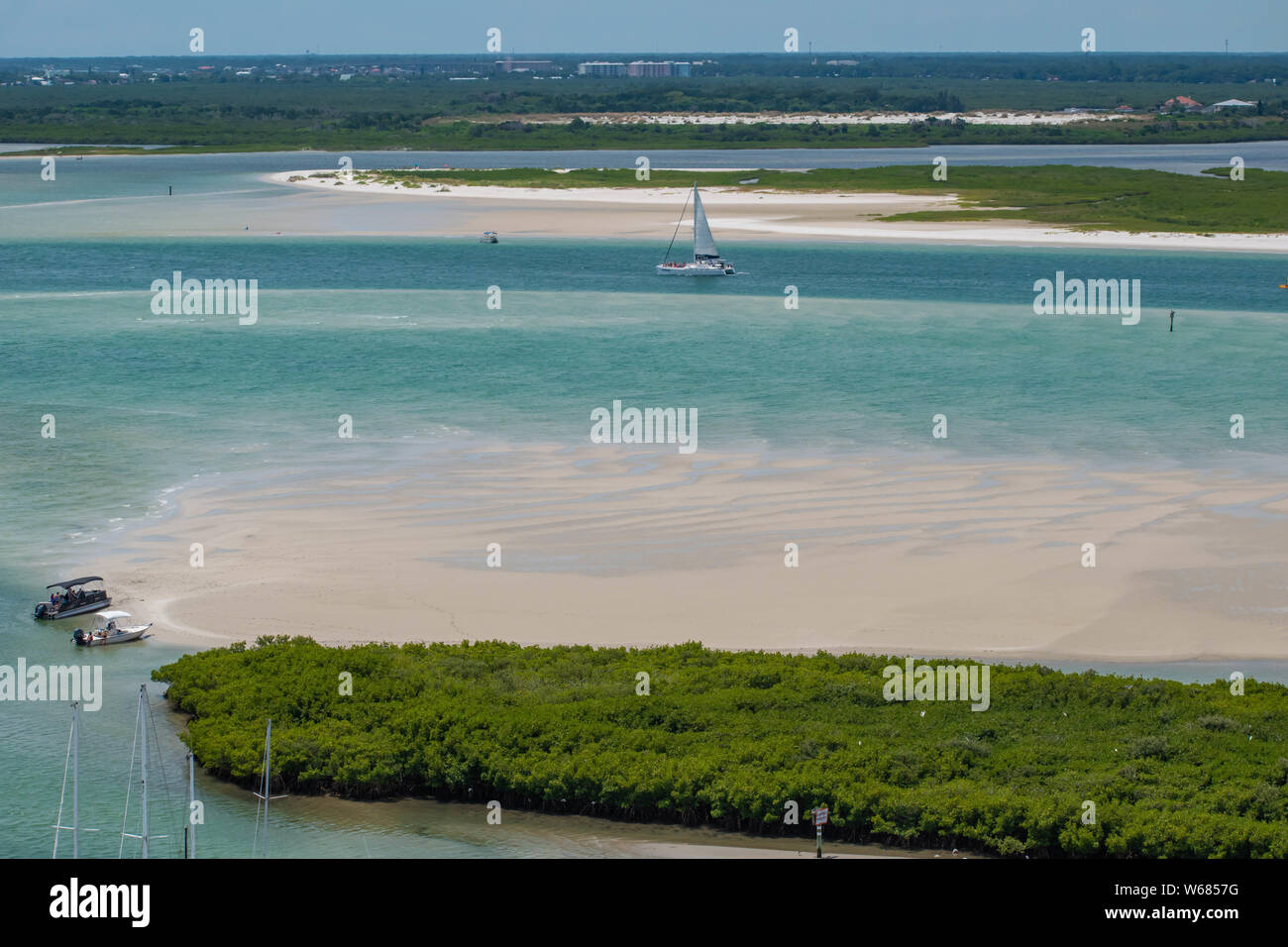 Hotel ponce de leon aerial hi-res stock photography and images - Alamy