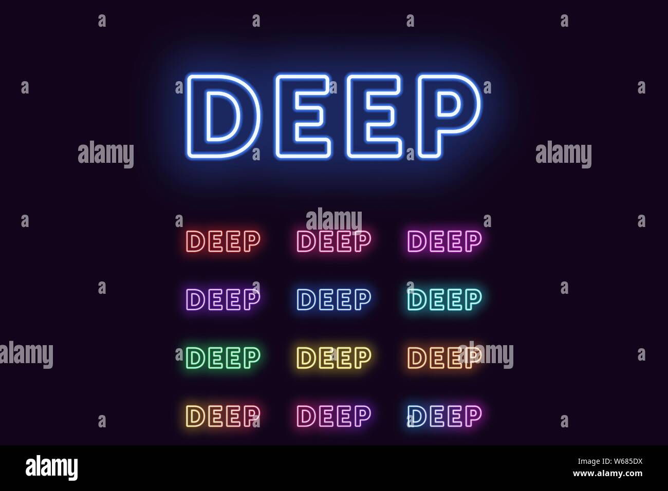 Profound abyss Stock Vector Images - Alamy