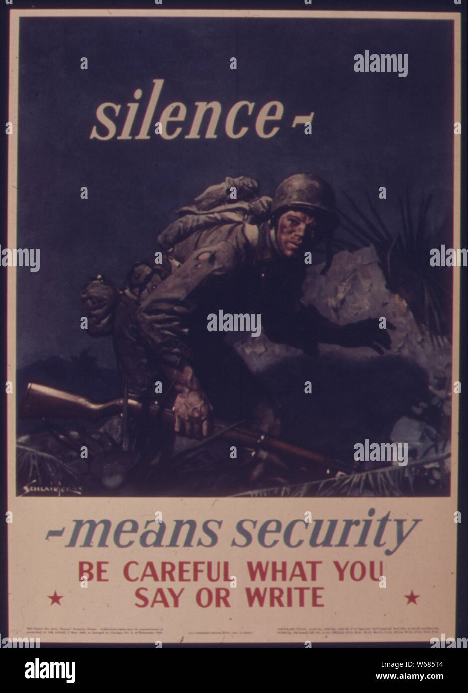 Silence means security hi-res stock photography and images - Alamy