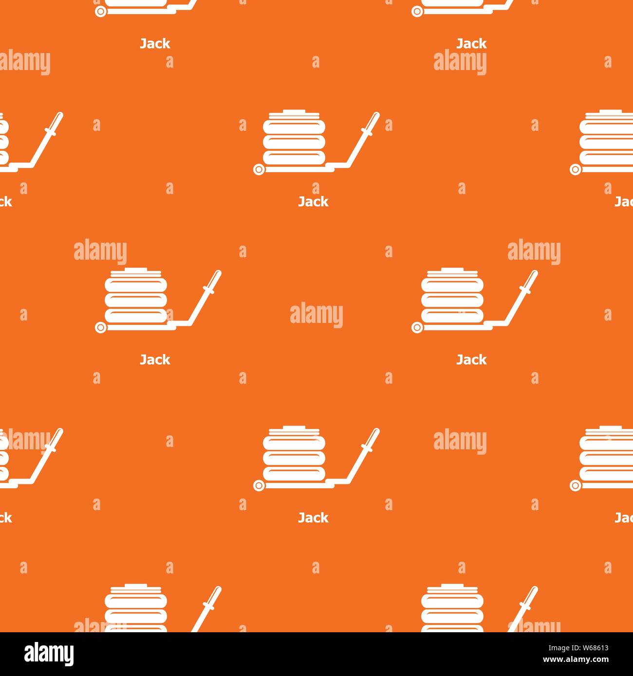 Jack pattern vector orange Stock Vector Image & Art - Alamy