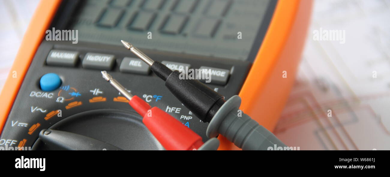 measuring device with a diagram Stock Photo - Alamy