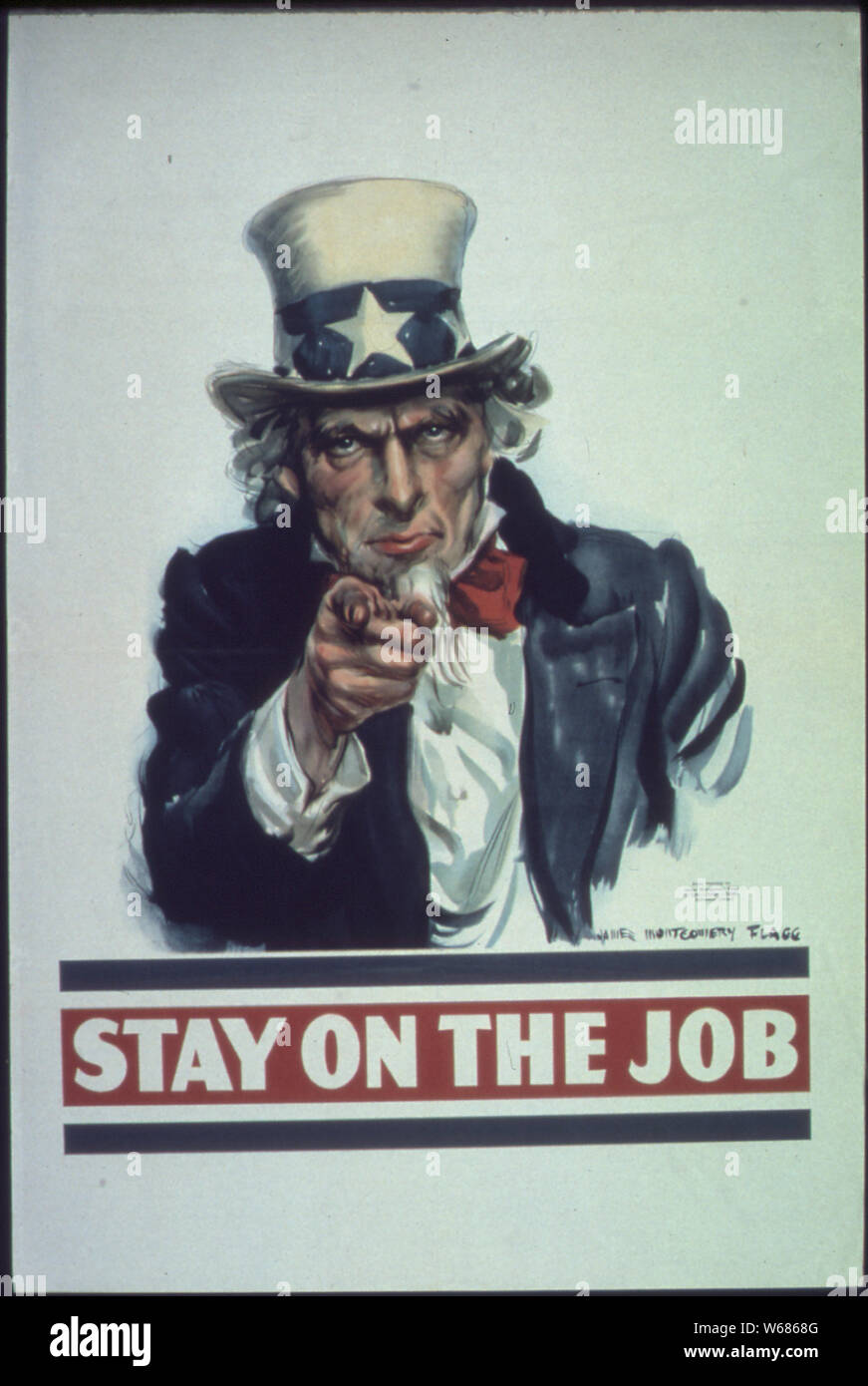 STAY ON THE JOB Stock Photo - Alamy