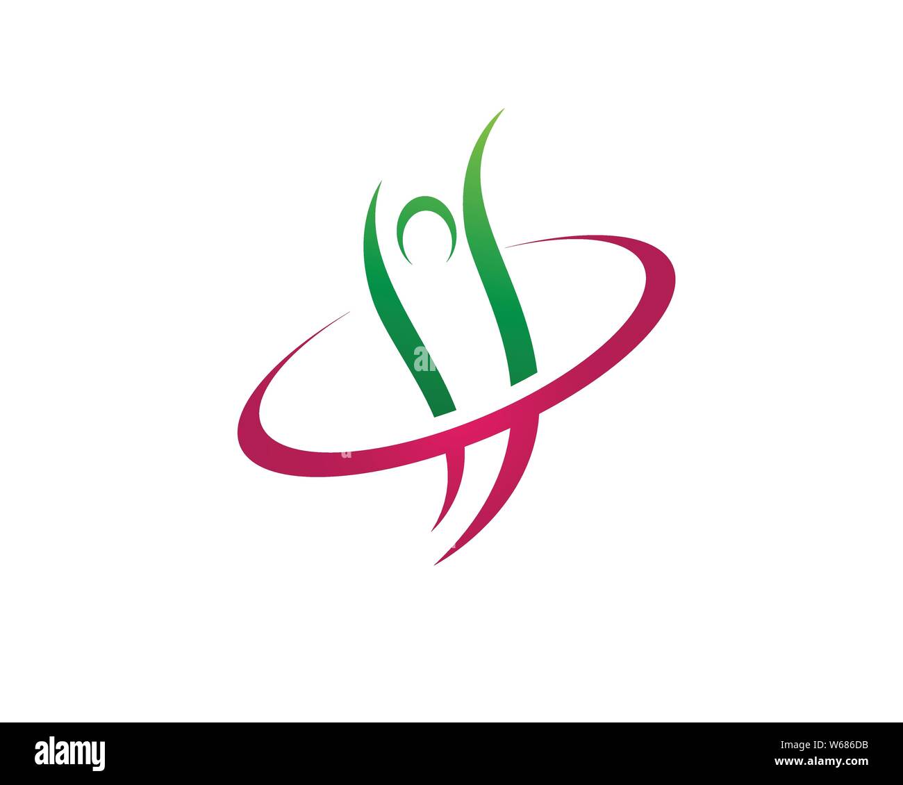 Human health life people logo vector Stock Vector Image & Art - Alamy