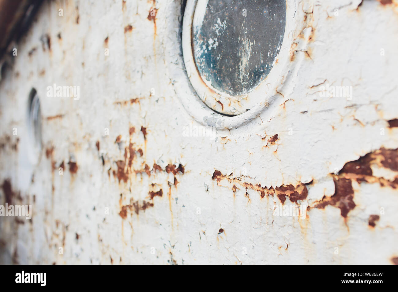 rusty submarine armoured porthole or window metal background Stock ...