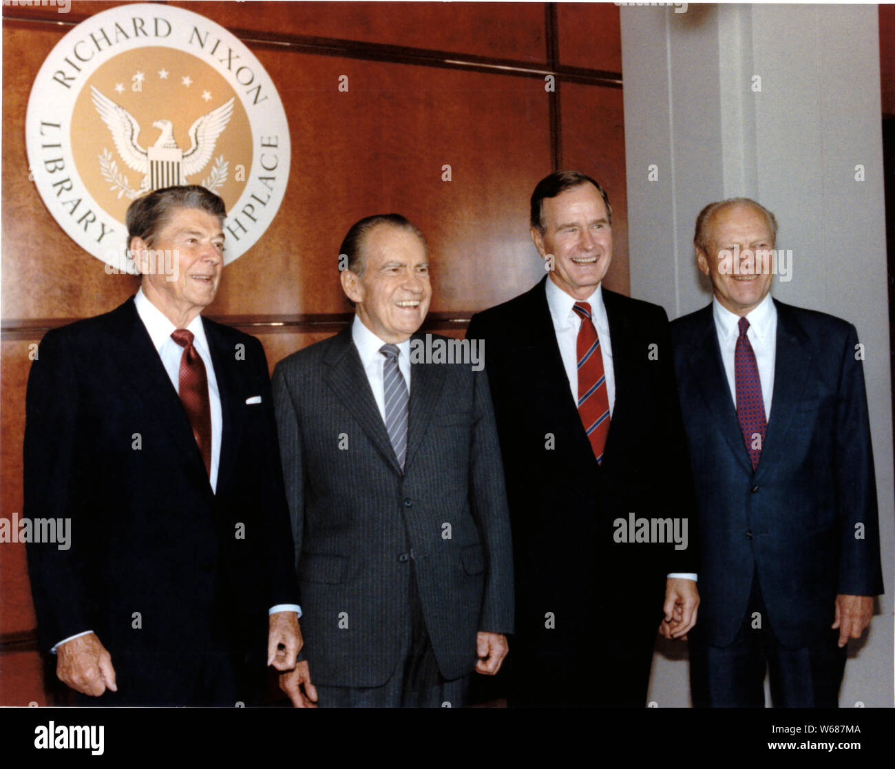 George w. bush library dedication hi-res stock photography and images ...