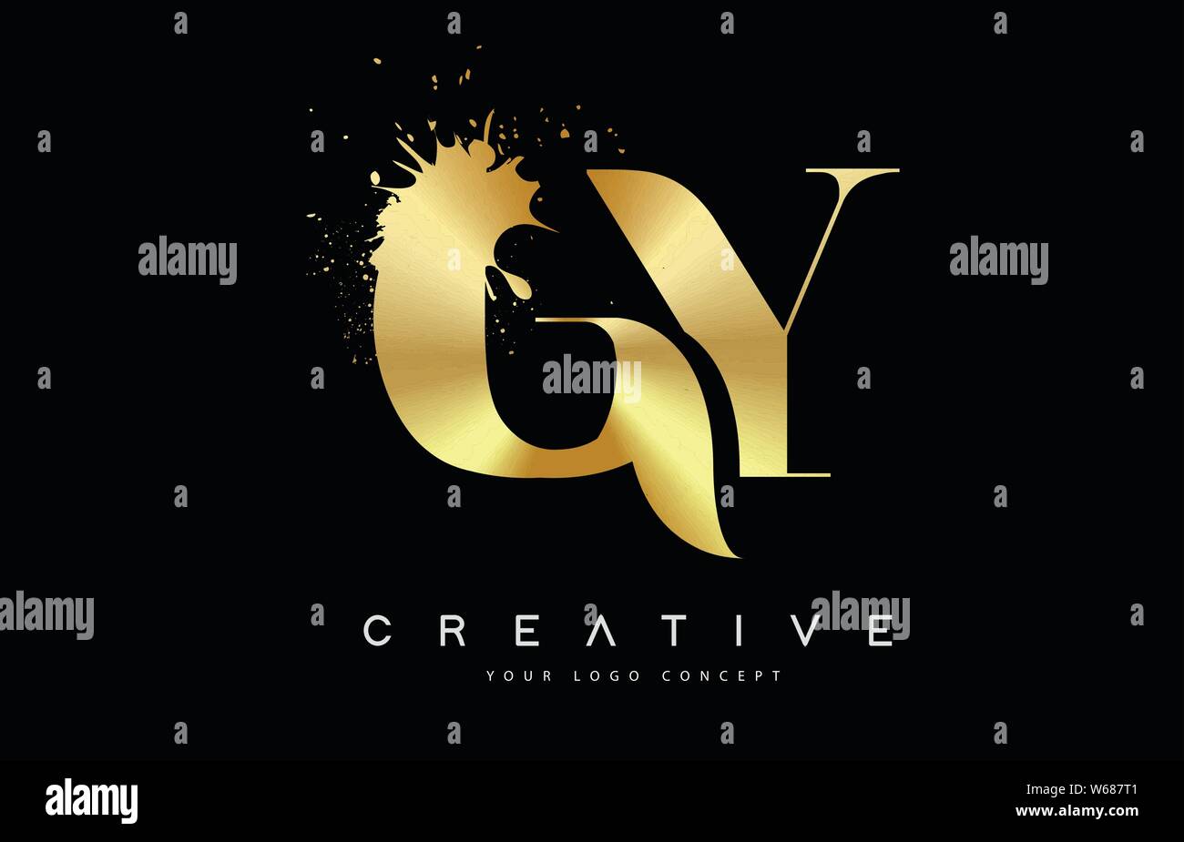 Y g design hi-res stock photography and images - Alamy