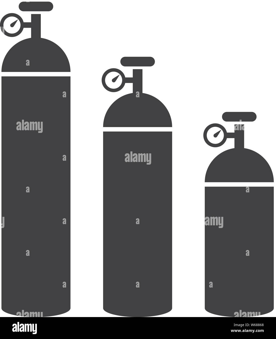 Oxygen cylinder Black and White Stock Photos & Images - Alamy