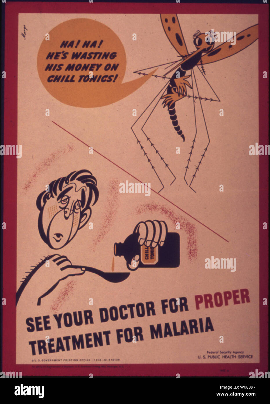 See your doctor for proper treatment for malaria Stock Photo - Alamy