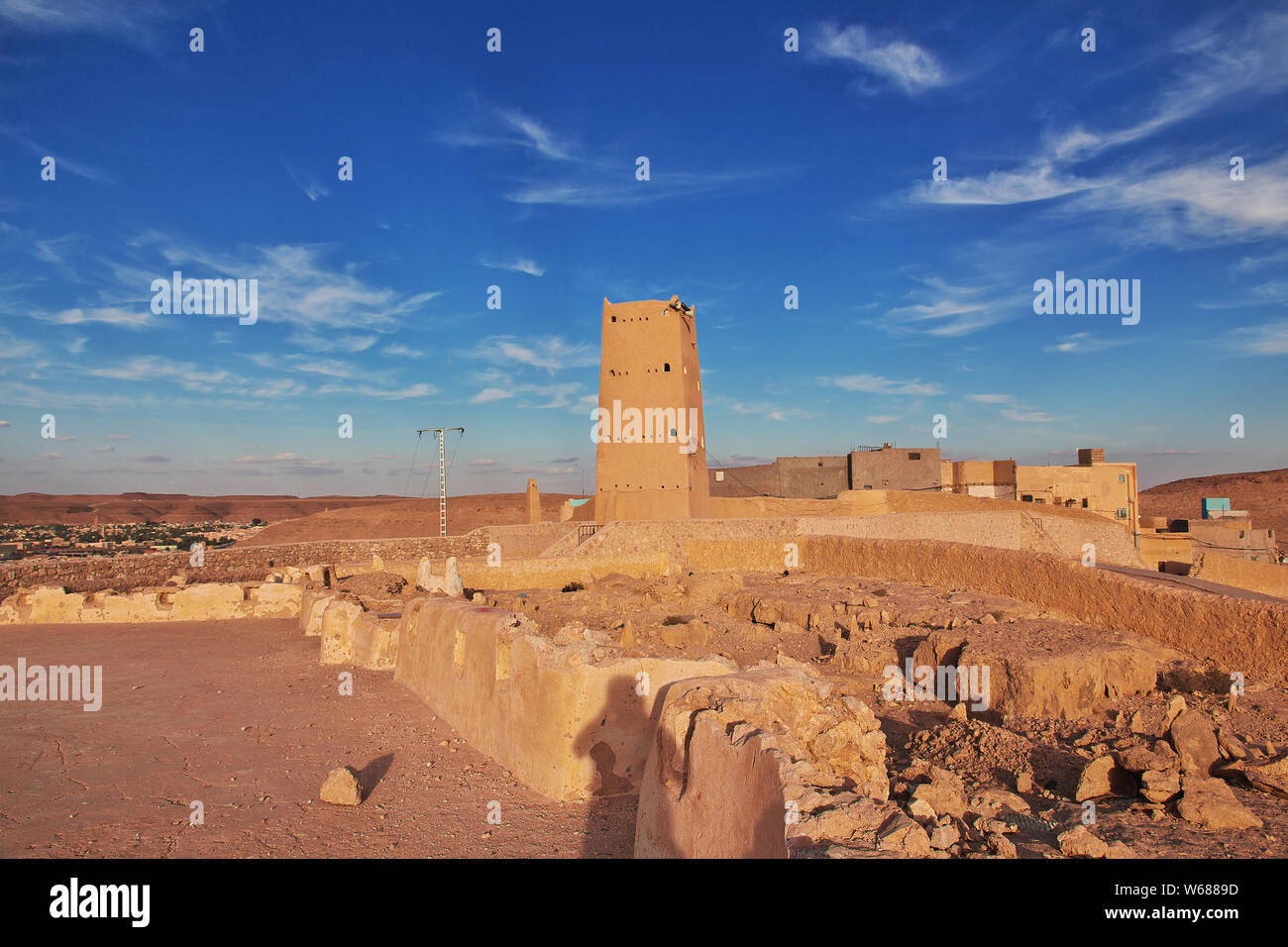 Ghardaia is city in Sahara desert, Algeria Stock Photo - Alamy