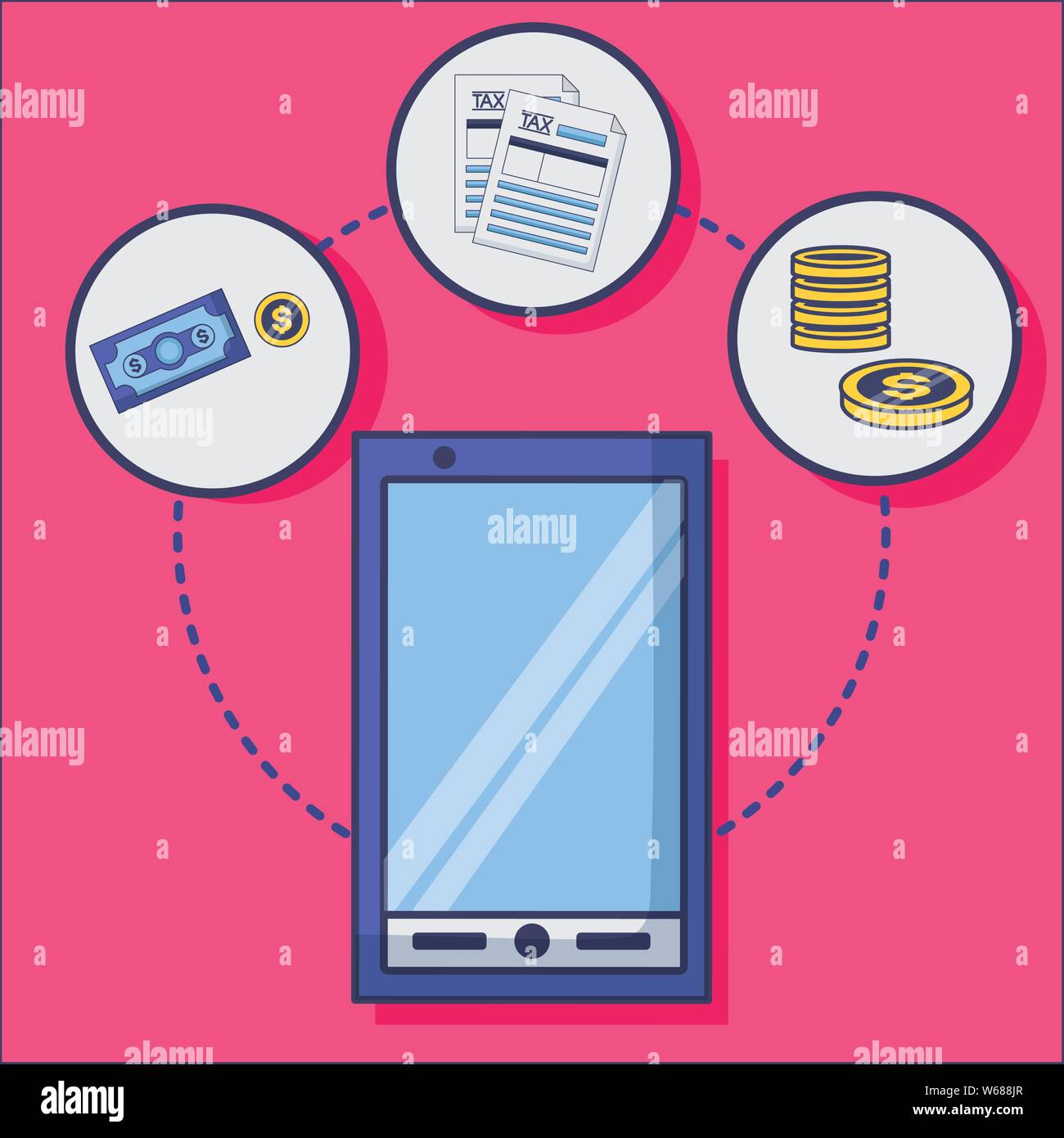 Tax and money symbol vector design Stock Vector Image & Art - Alamy