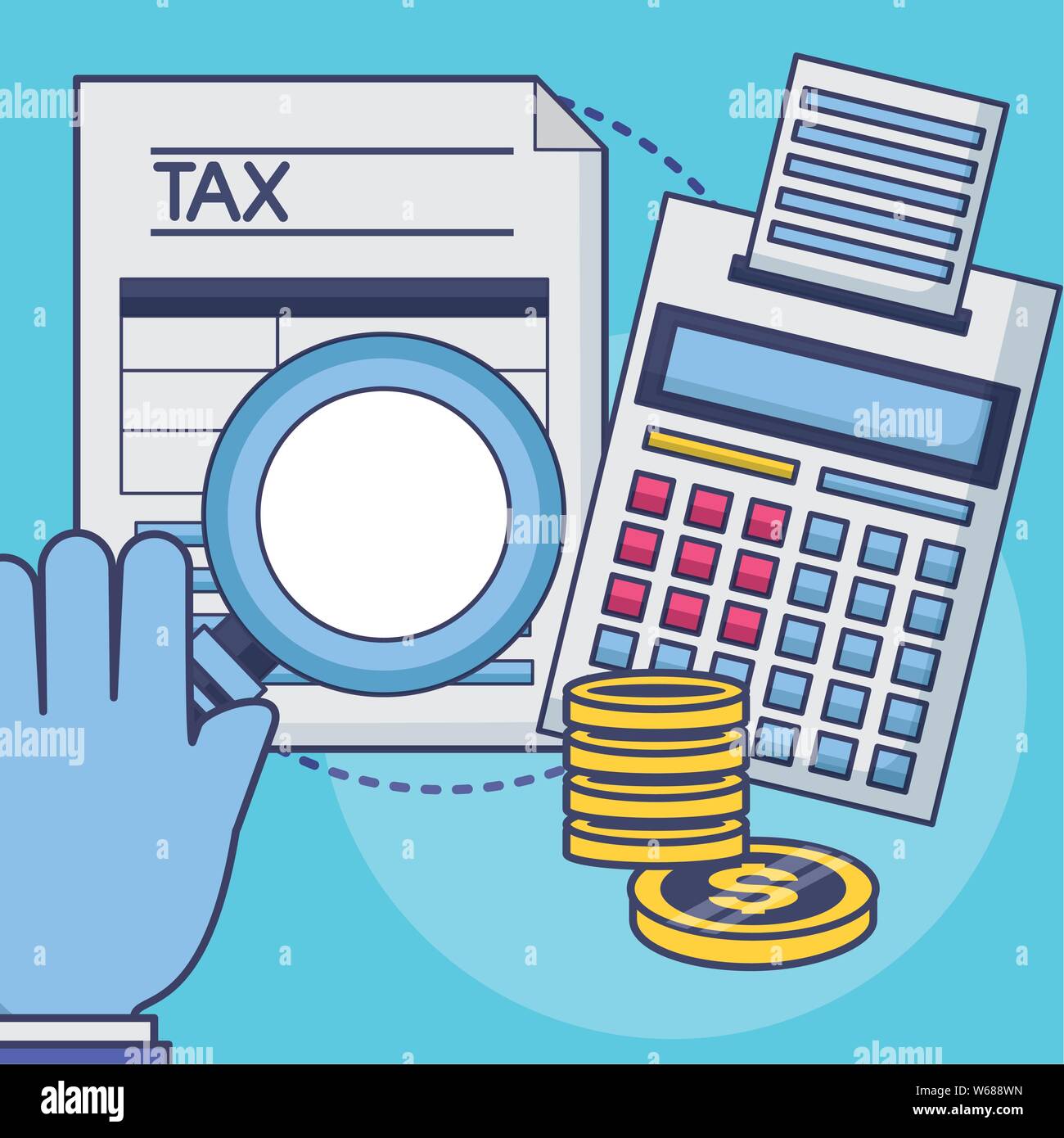 Tax and money symbol vector design Stock Vector Image & Art - Alamy