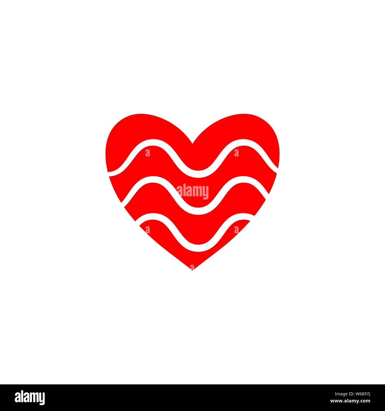 Love symbol logo vector Stock Vector Image & Art - Alamy