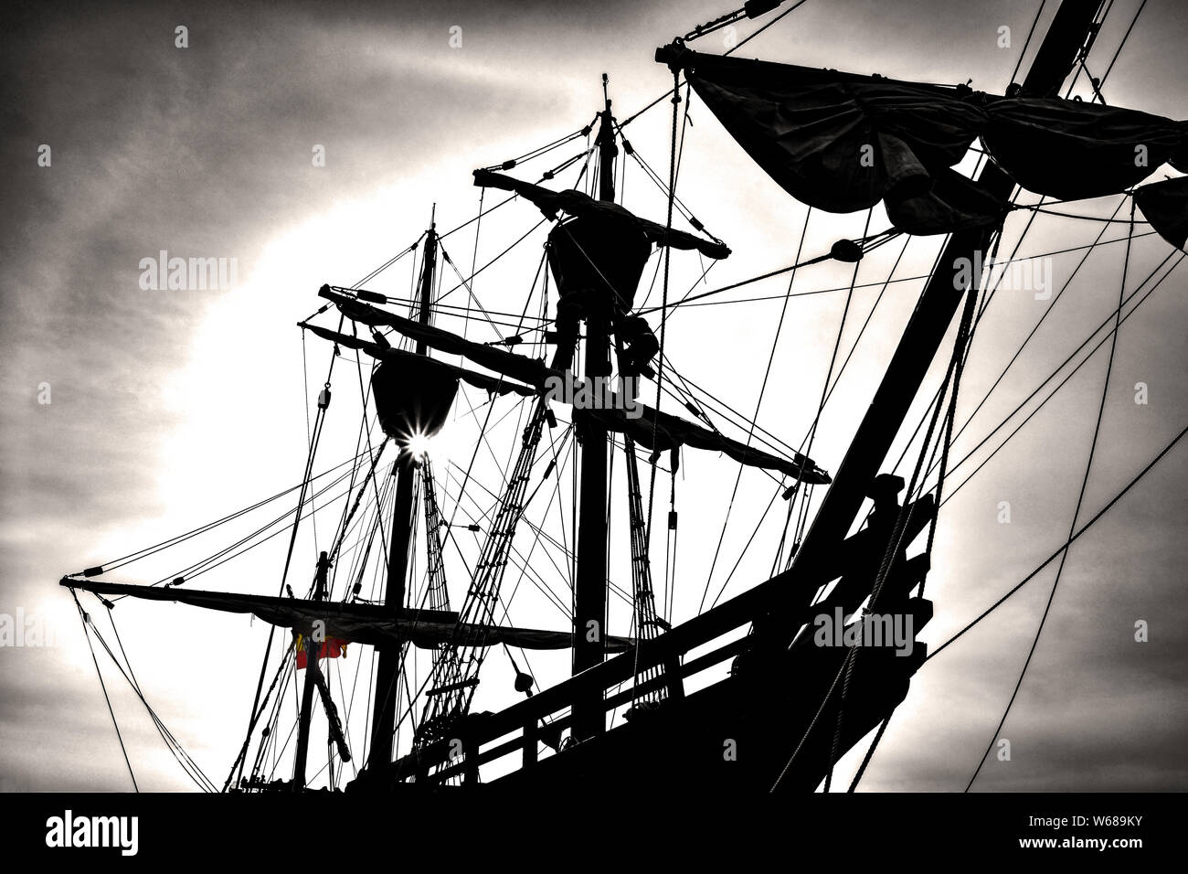 The nao victoria foundation of seville hi-res stock photography and ...