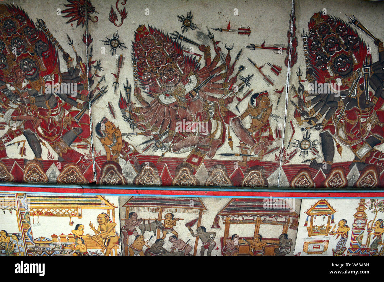 Old balinese paintings hi-res stock photography and images - Alamy