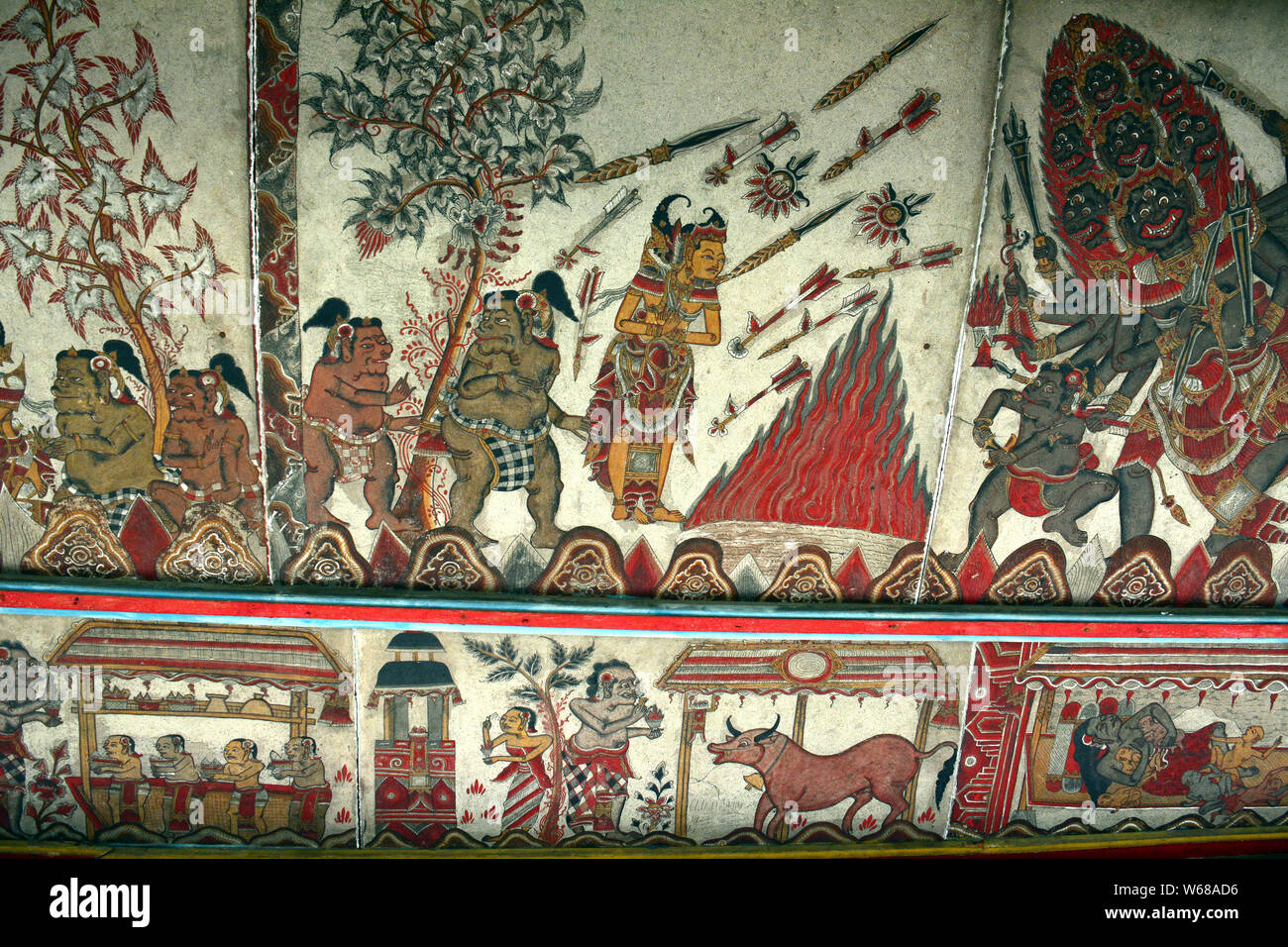 Old balinese paintings hi-res stock photography and images - Alamy