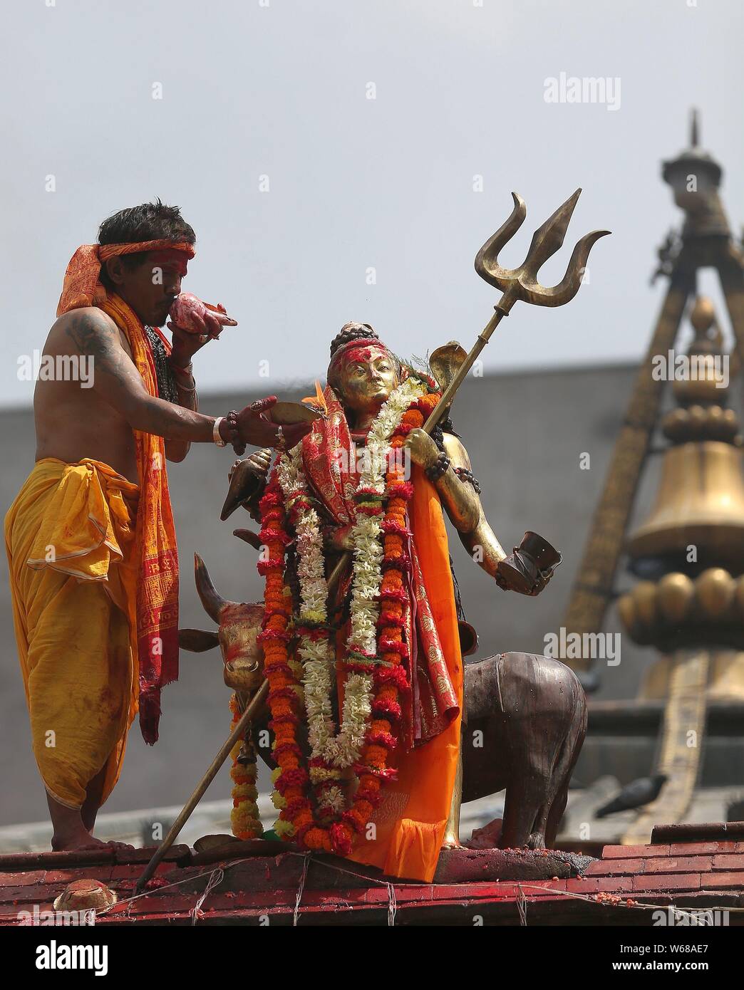 Month of shrawan hi-res stock photography and images - Alamy