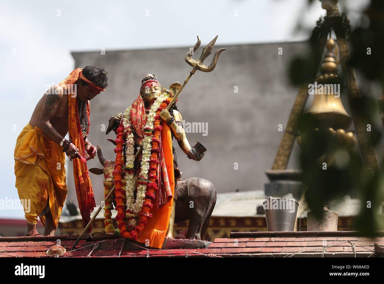 Month of shrawan hi-res stock photography and images - Alamy