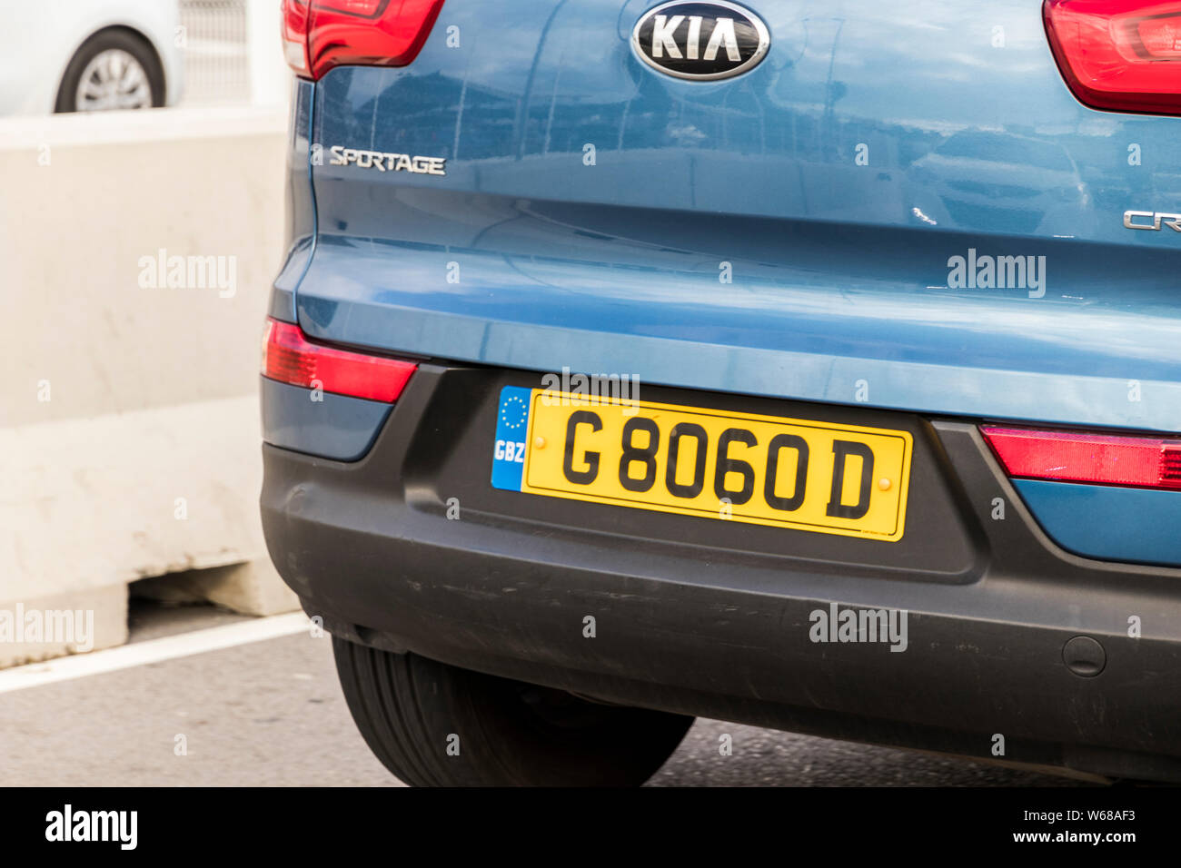 Car license plate uk hi-res stock photography and images - Alamy