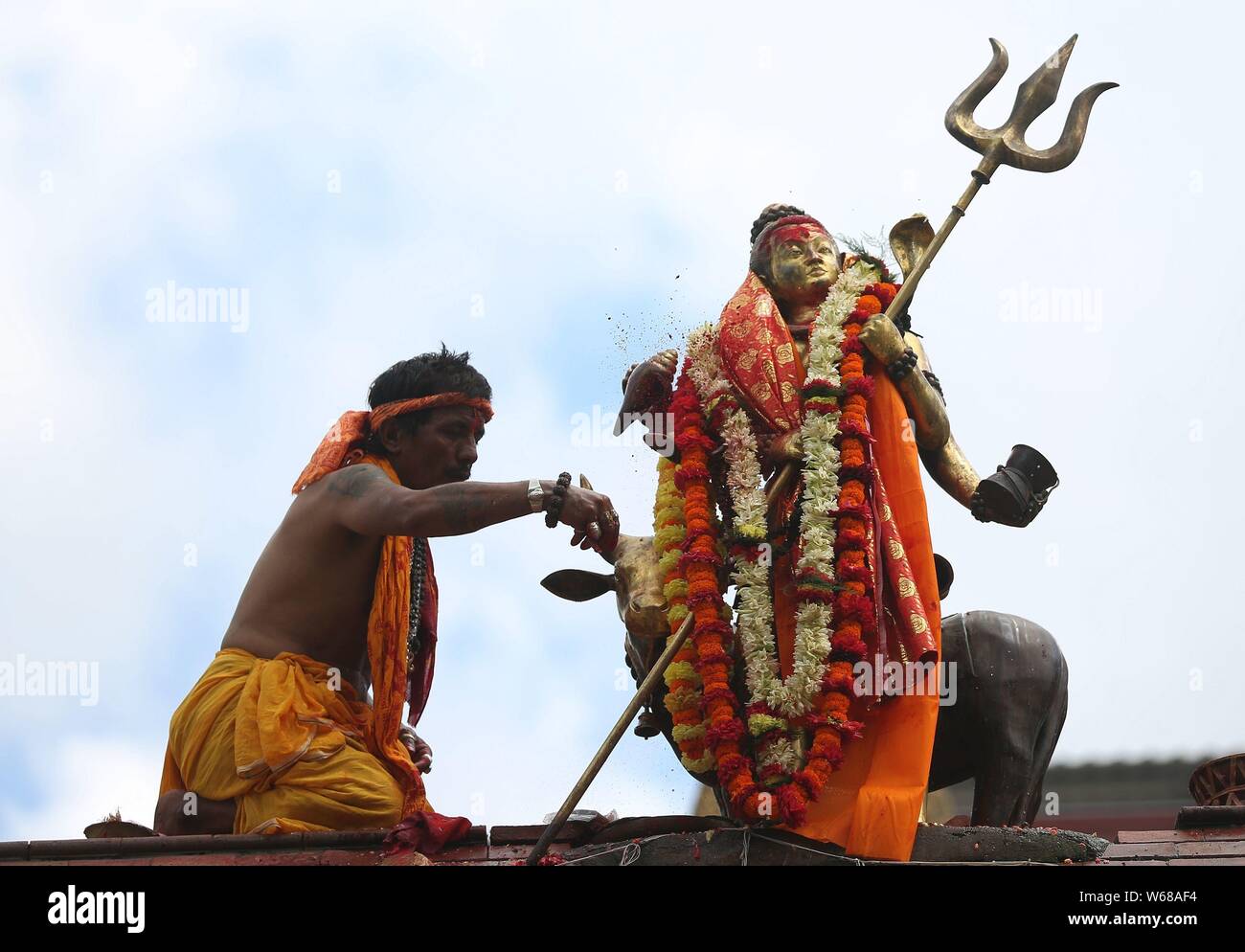 Month of shrawan hi-res stock photography and images - Alamy