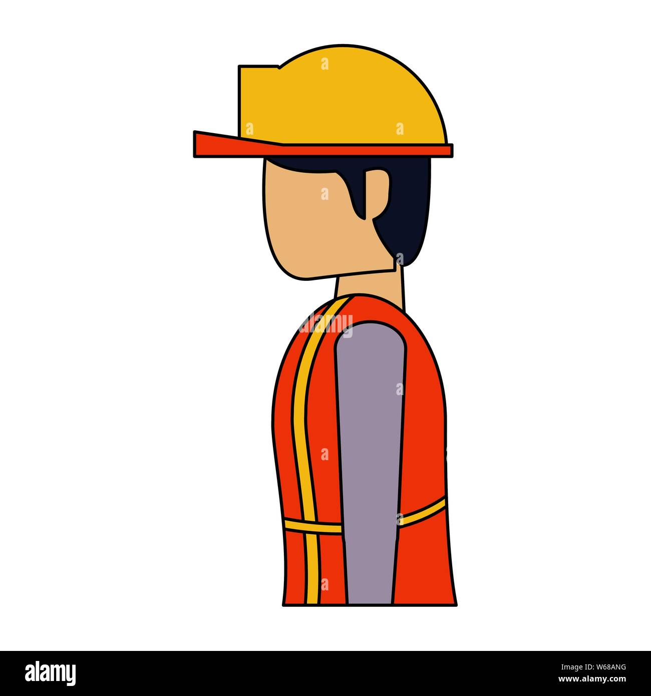 construction architectural engineering work cartoon Stock Vector Image ...