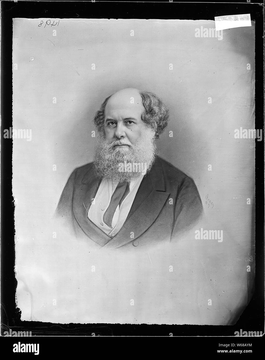 Sir Frederick Bruce, British Minister Stock Photo - Alamy