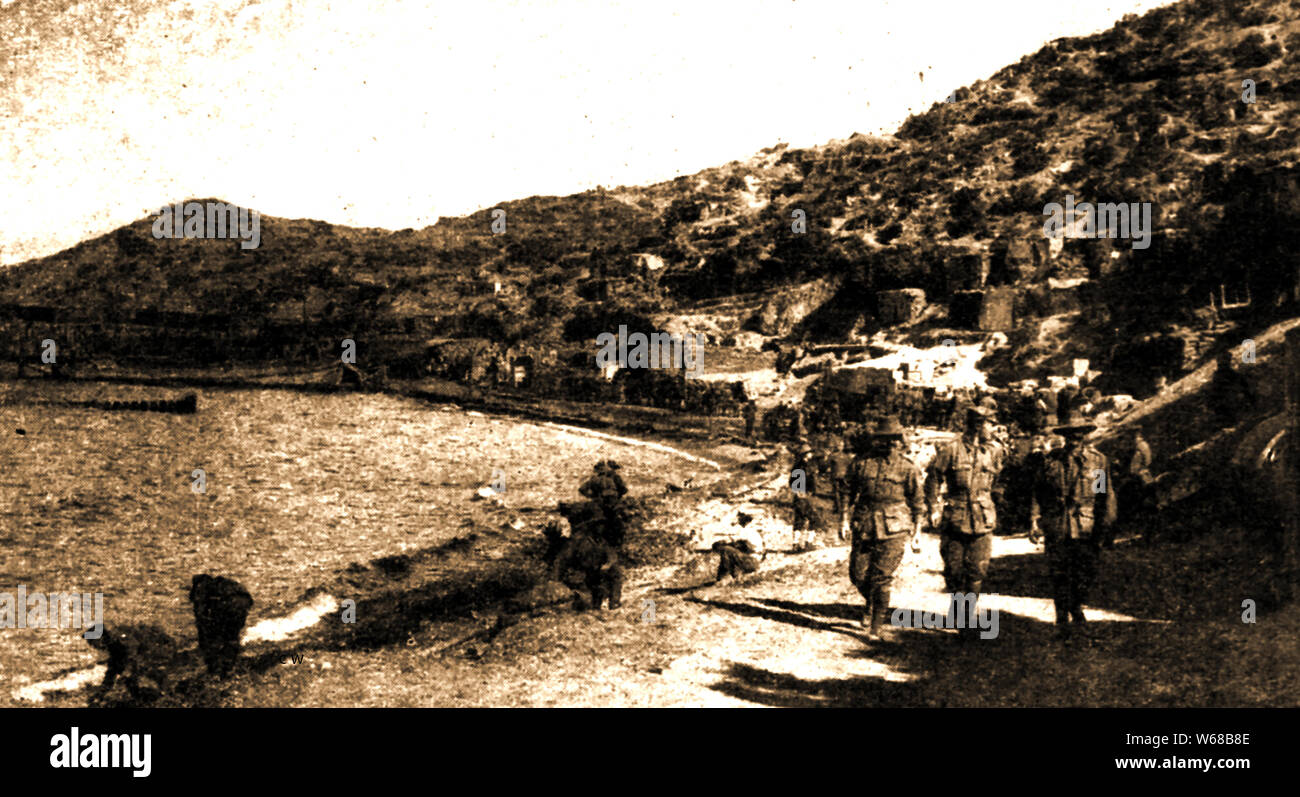 Anzac cove 1915 hi-res stock photography and images - Alamy