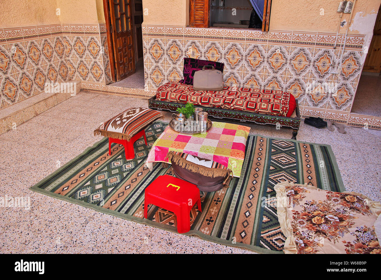 Berber house in Sahara desert, Algeria Stock Photo - Alamy