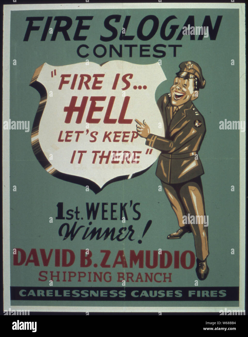 Slogan Contest 1st Week's Winner Stock Photo - Alamy