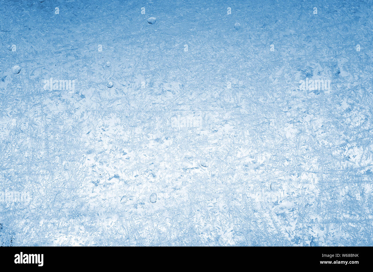 Frost on the window at daytime, closeup abstract background photo ...