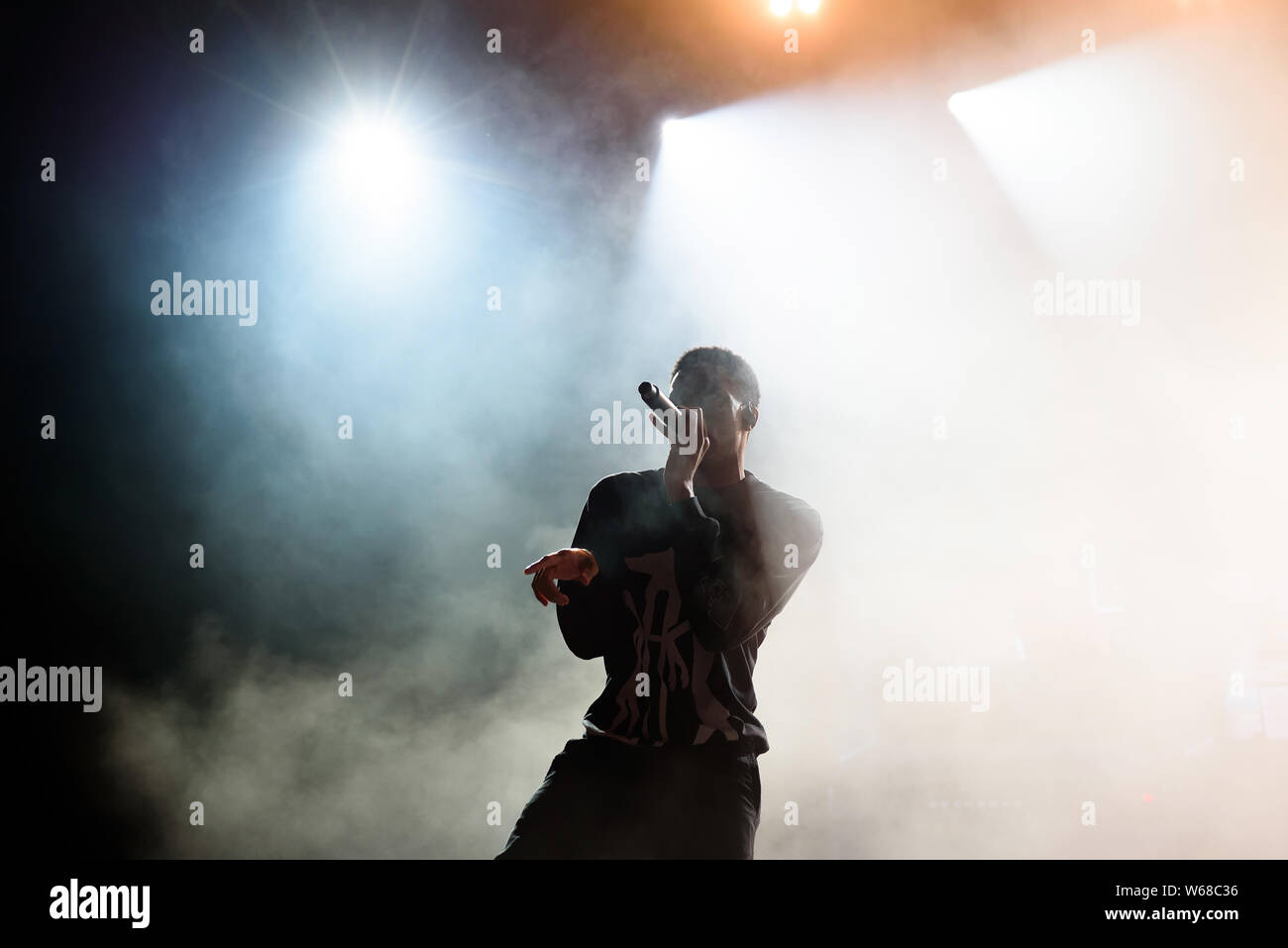 BILBAO, SPAIN - JUL 13: Vince Staples (rapper) performs in concert at ...