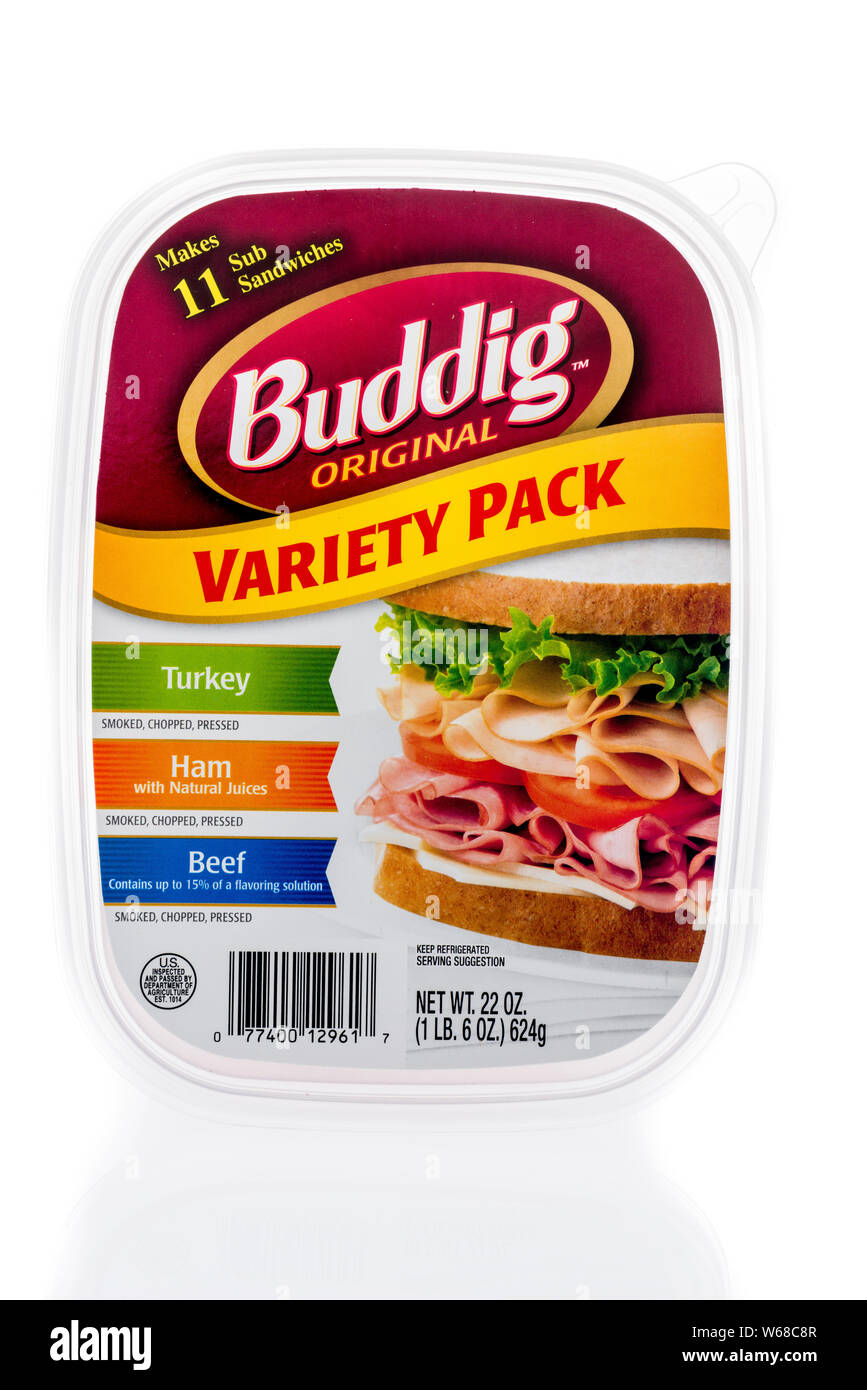 Winneconne, WI - 19 May 2019 : A package of Buddig original variety ...