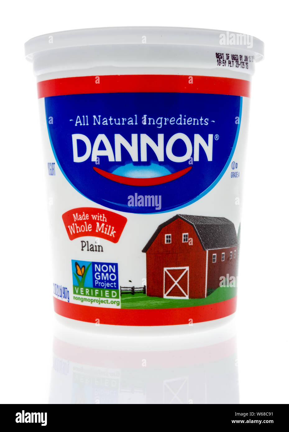 Whole milk yogurt hi-res stock photography and images - Alamy