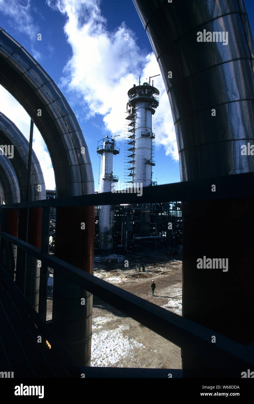 A Texas oil refinery Stock Photo - Alamy