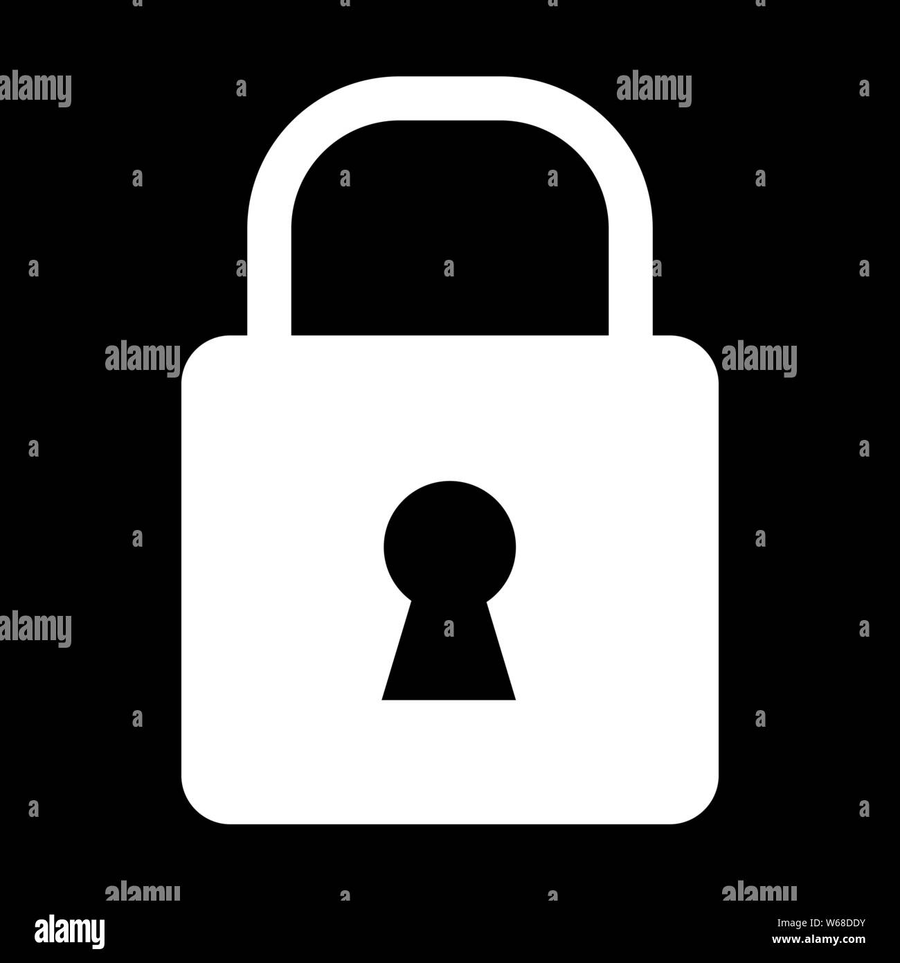 Lock Icon vector. Security symbol Vector illustration, EPS10 Stock ...