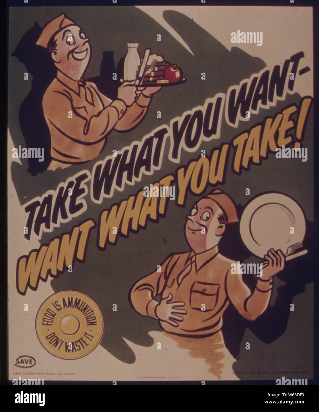 TAKE WHAT YOU WANT - WANT WHAT YOU TAKE Stock Photo - Alamy