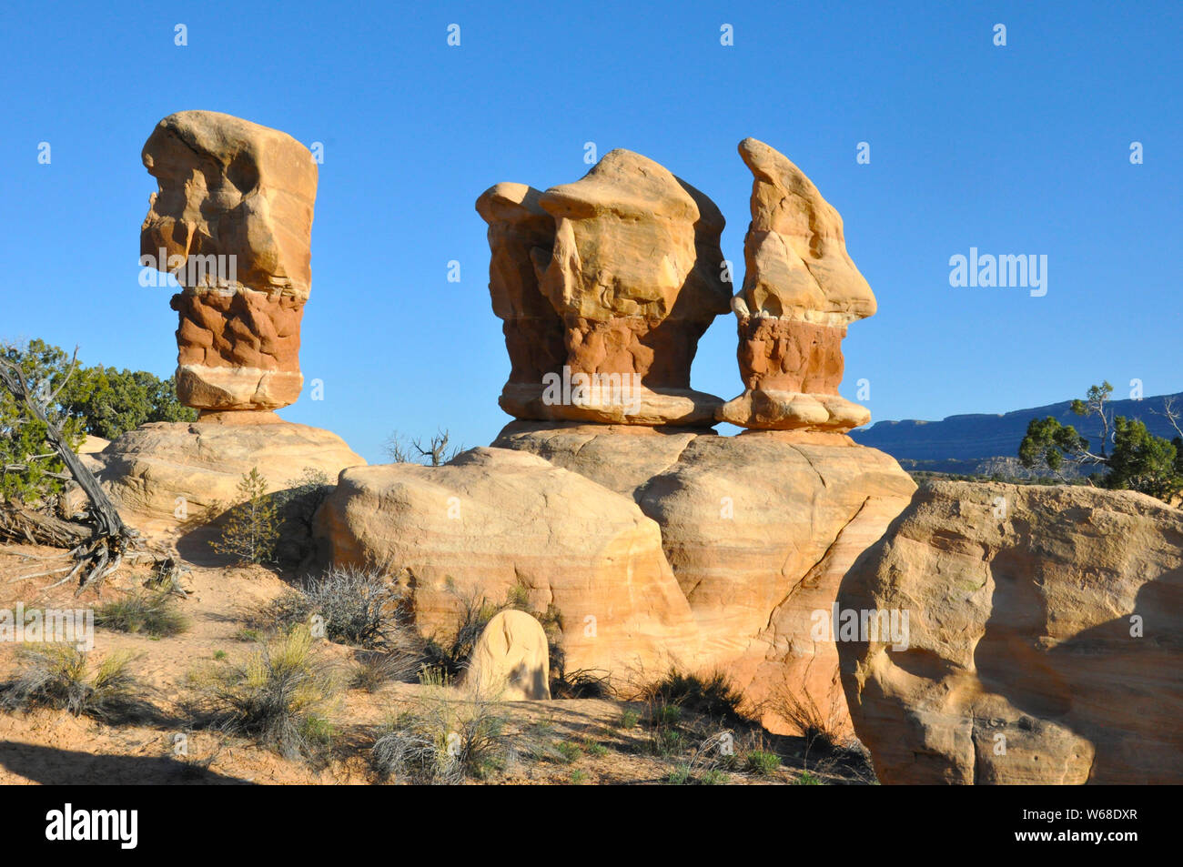 devils garden in utah Stock Photo - Alamy