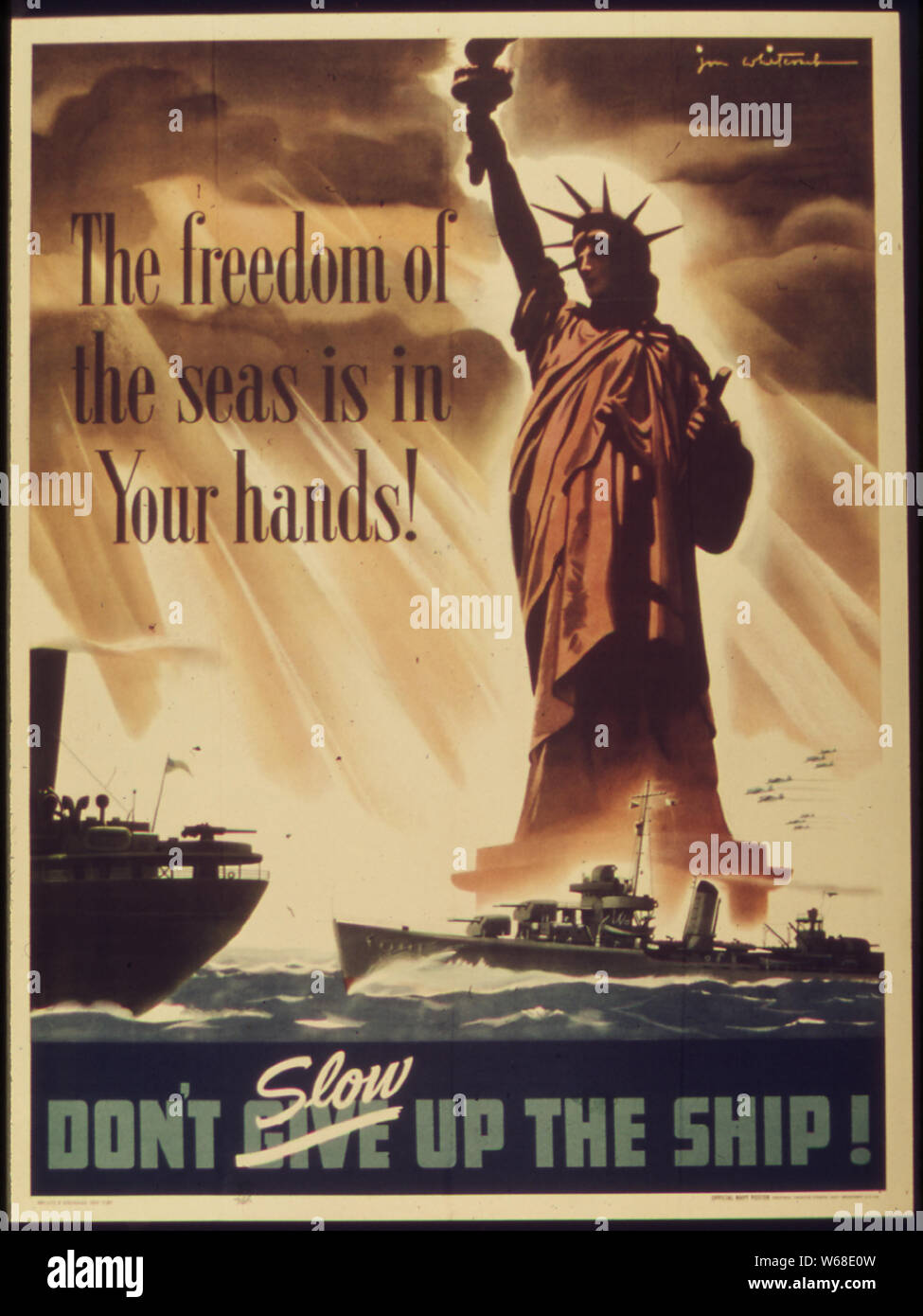 THE FREEDOM OF THE SEAS IS IN YOUR HANDS! Stock Photo - Alamy