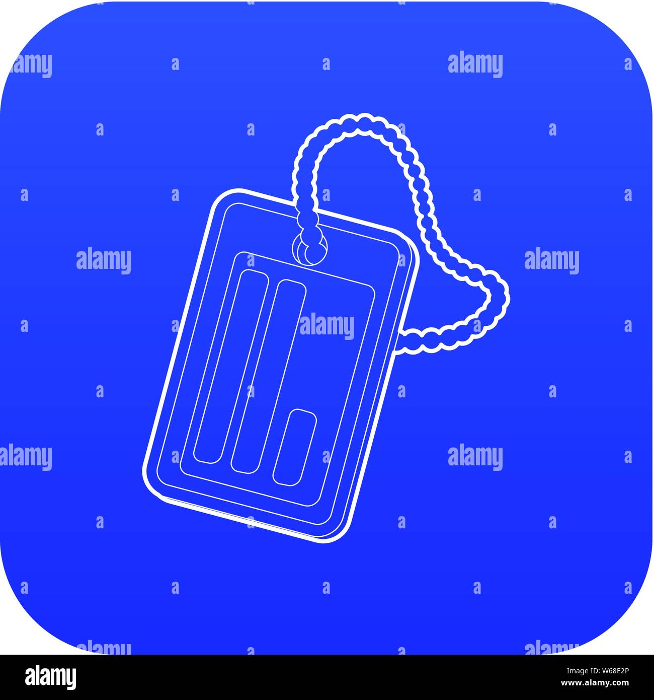 Military id number Stock Vector Images - Alamy