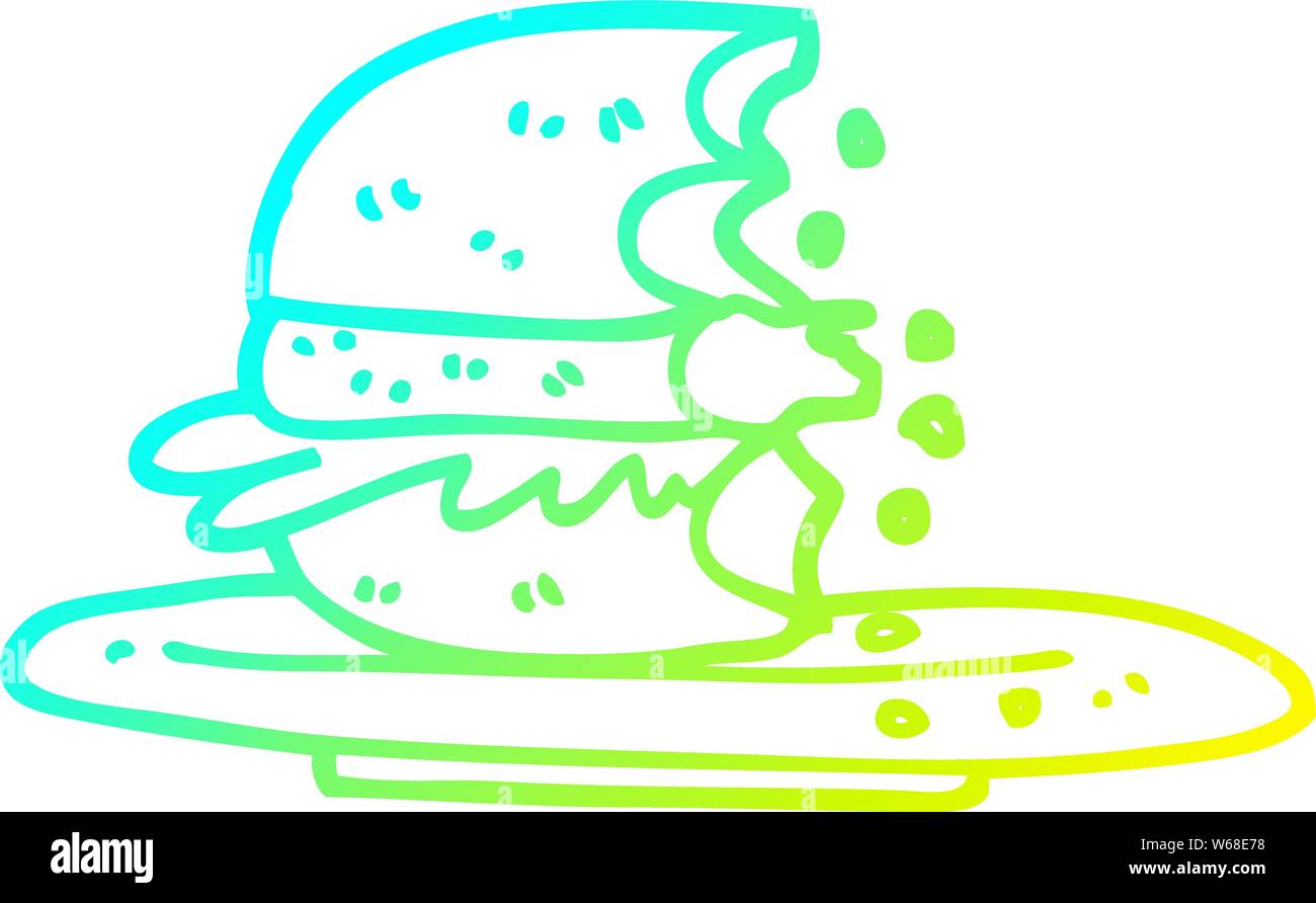 Burger half Stock Vector Images - Alamy