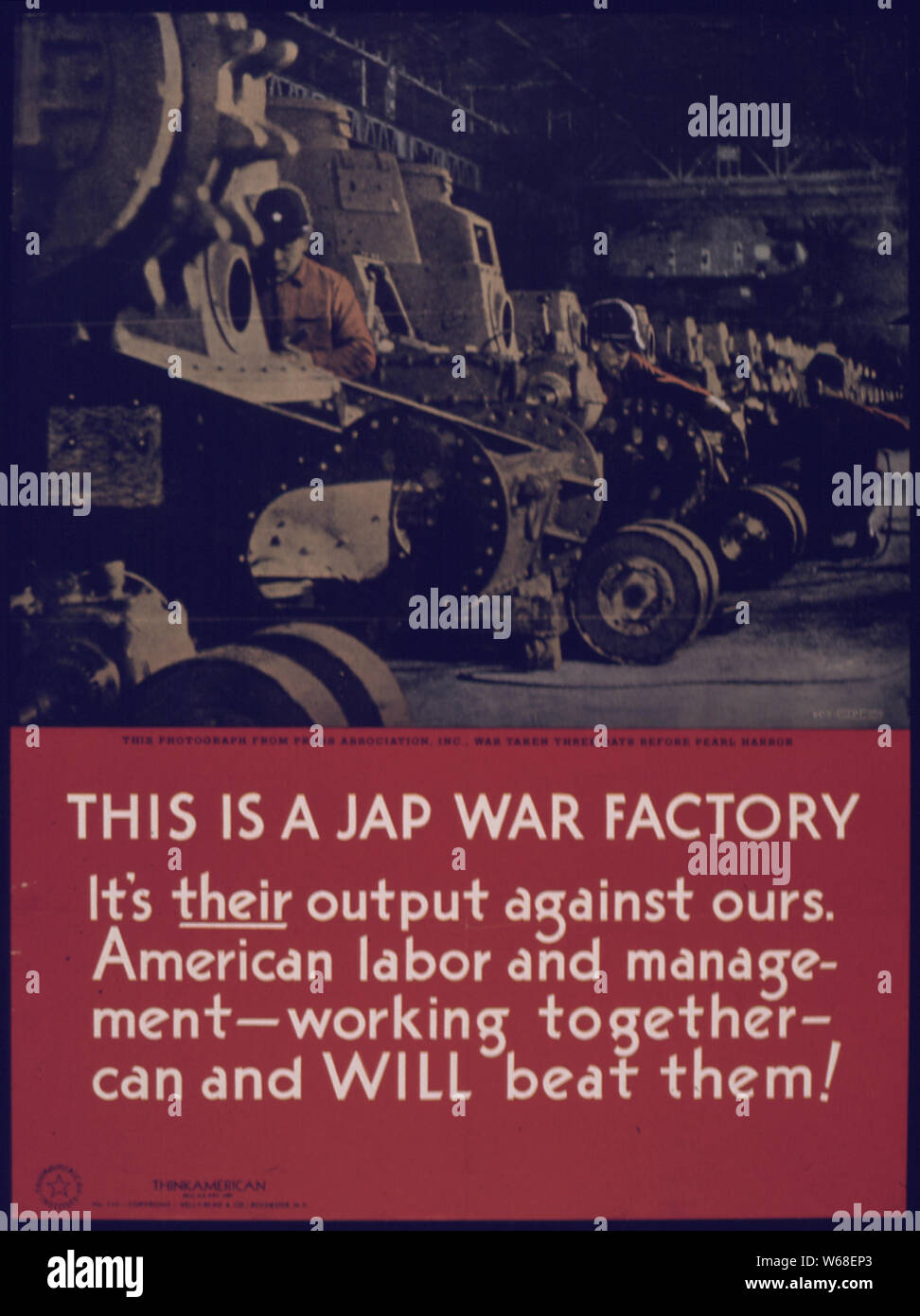 THIS IS A JAP WAR FACTORY Stock Photo - Alamy