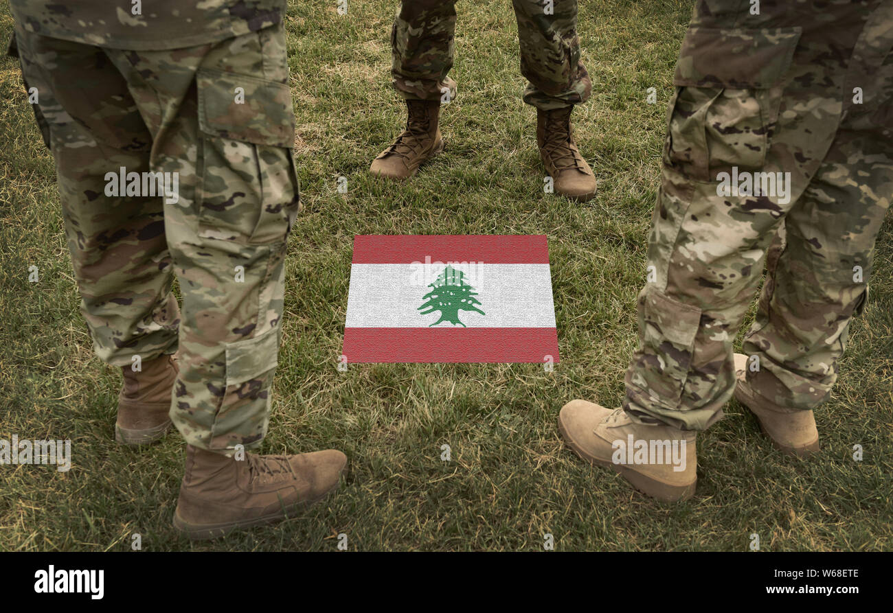 Lebanese Army Flag