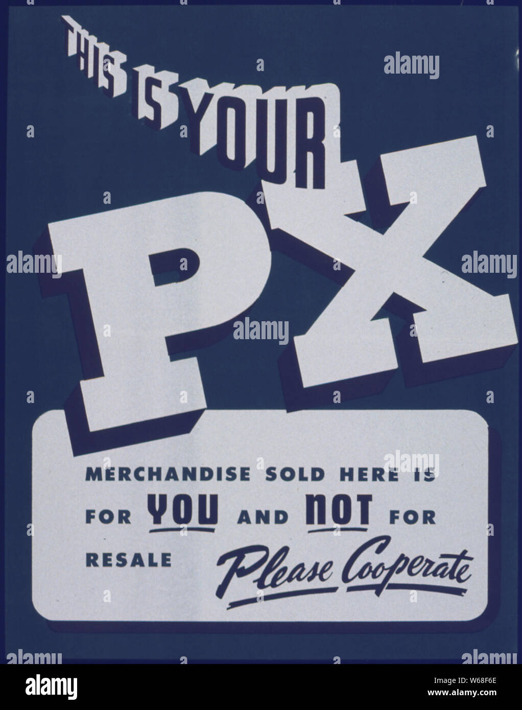 THIS IS YOUR PX. MERCHANDISE SOLD HERE IS FOR YOU AND NOT FOR RESALE ...